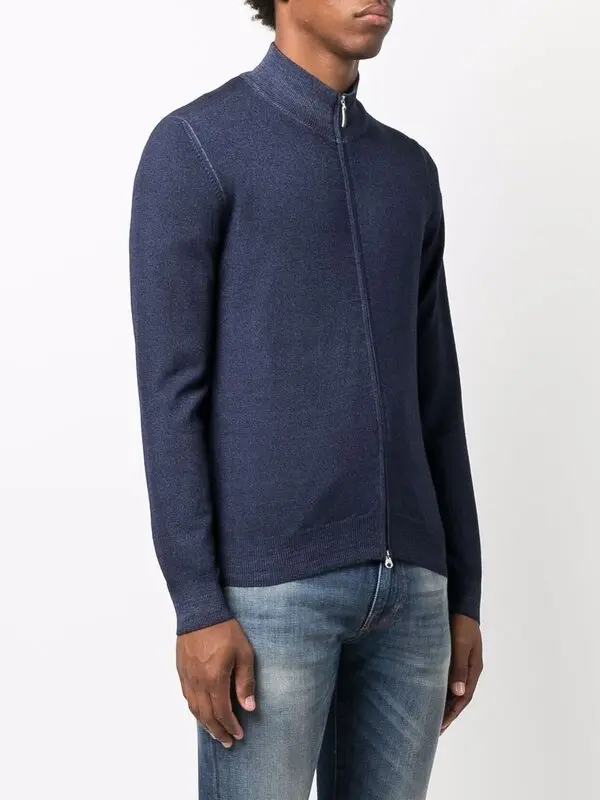 BARBA NAPOLI Zipped-up Cardigan