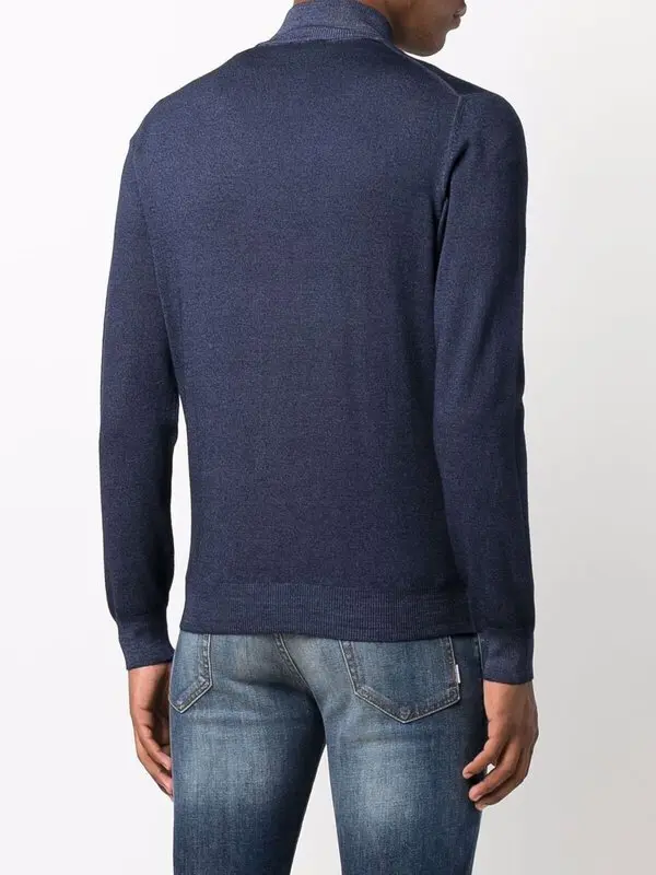 BARBA NAPOLI Zipped-up Cardigan