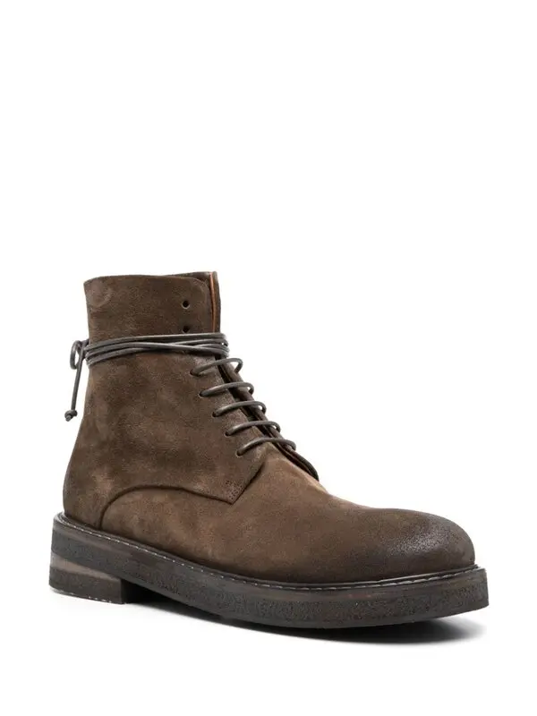 Marsèll Parrucca Biker Boots - Brown