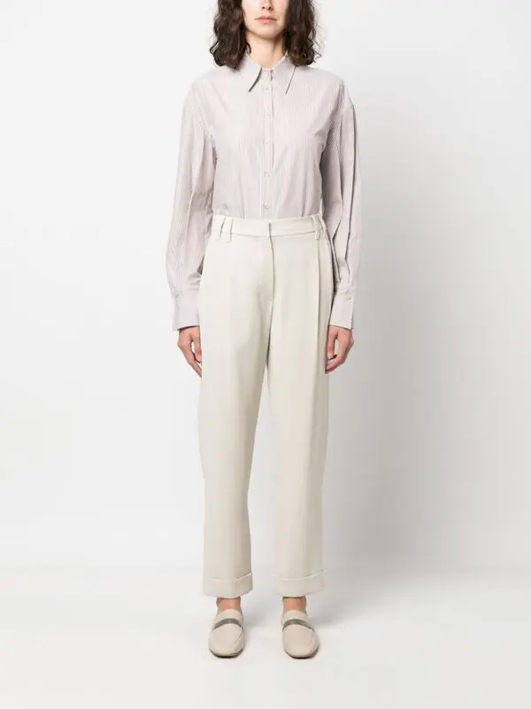 Brunello Cucinelli Tailored Straight-leg Trousers