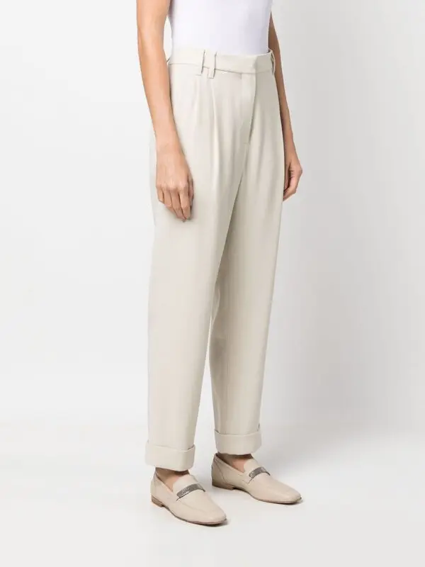 Brunello Cucinelli Tailored Straight-leg Trousers