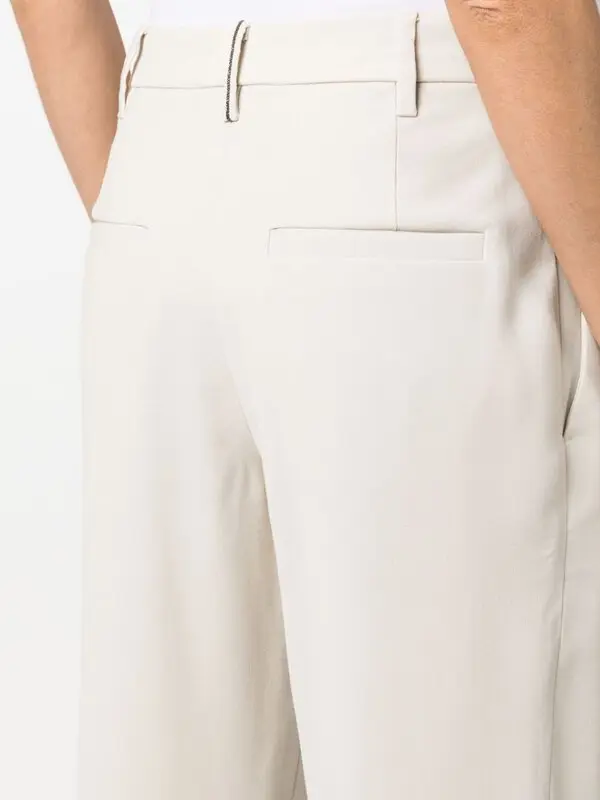 Brunello Cucinelli Tailored Straight-leg Trousers