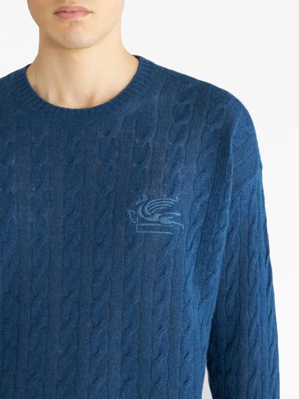 Etro Cable-knit Cashmere Jumper