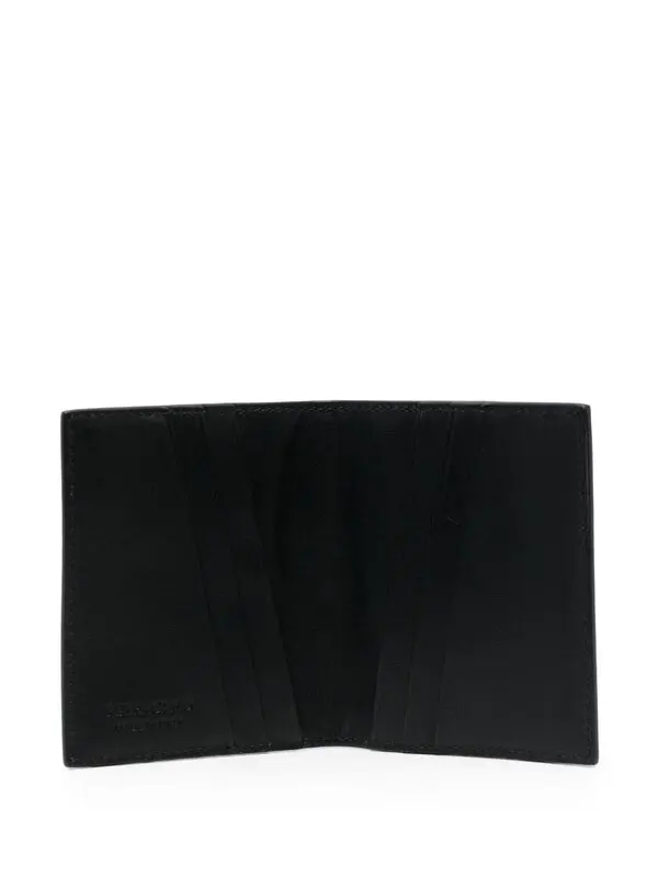 FERRAGAMO Logo-debossed Bi-fold Leather Wallet