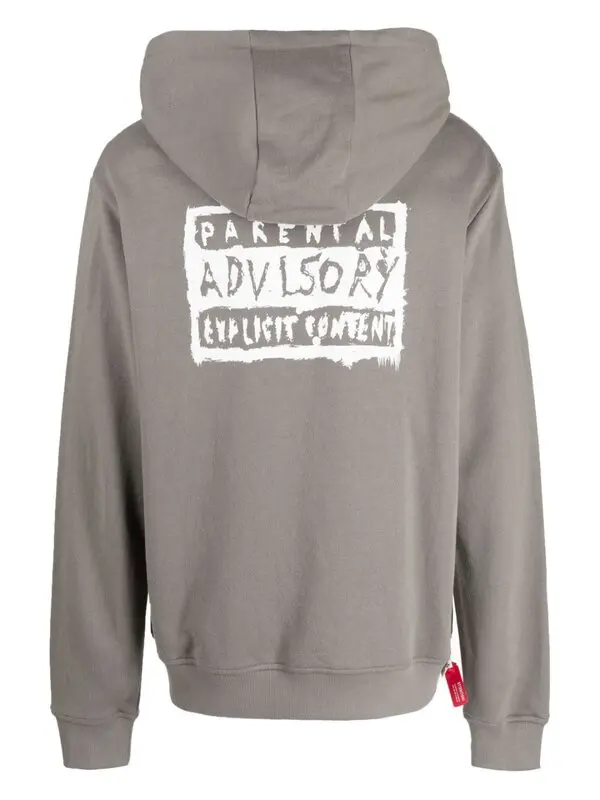 MOSTLY HEARD RARELY SEEN Graphic-print Cotton Hoodie