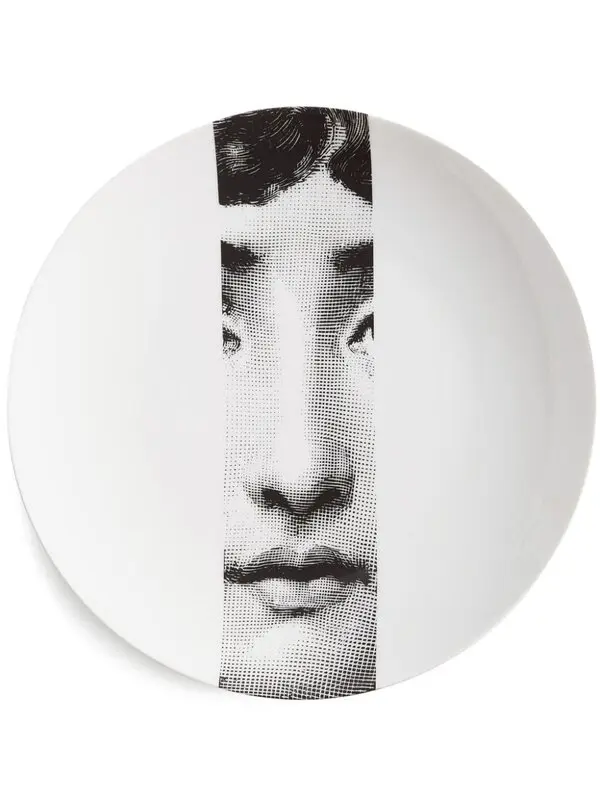 FORNASETTI Tema E Variazioni N.33 Wall Plate - White