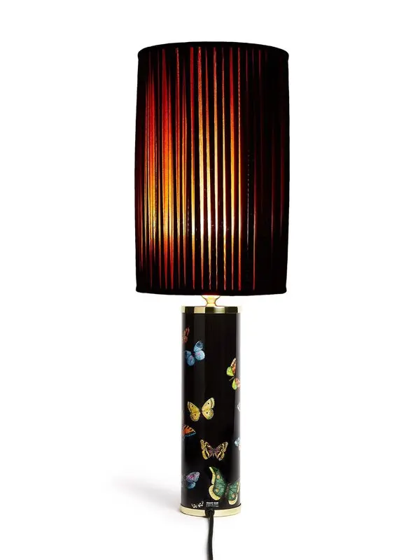 FORNASETTI Cylindrical Pleated Lampshade