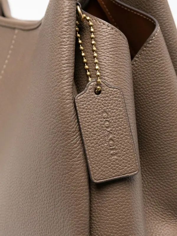 COACH Lana Pebbled-leather Tote