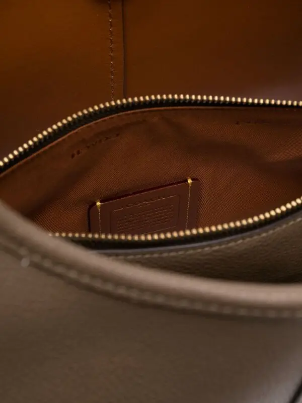COACH Lana Pebbled-leather Tote
