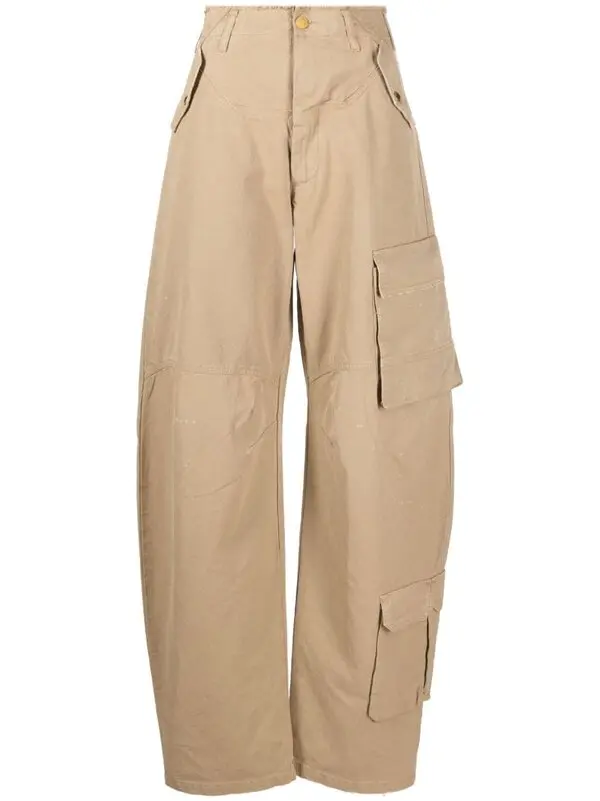 DARKPARK Rosalind Cargo Trousers - Neutrals