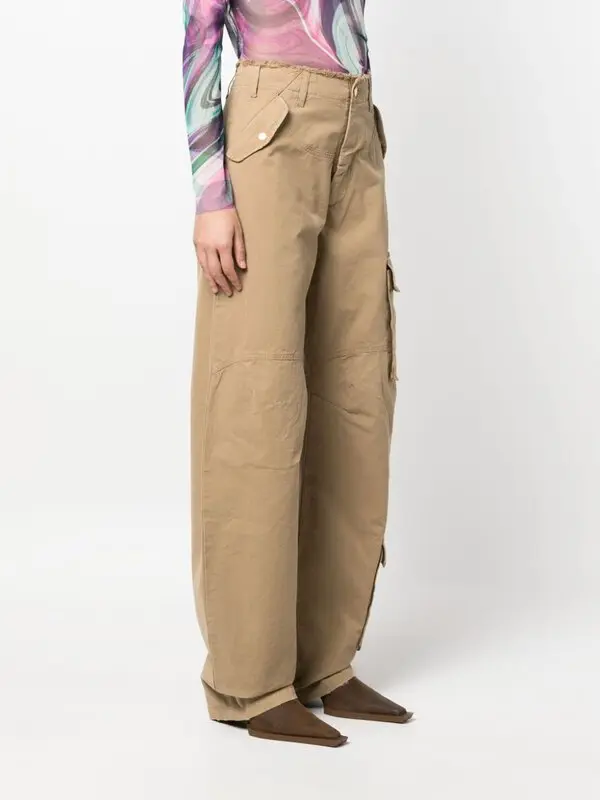 DARKPARK Rosalind Cargo Trousers - Neutrals