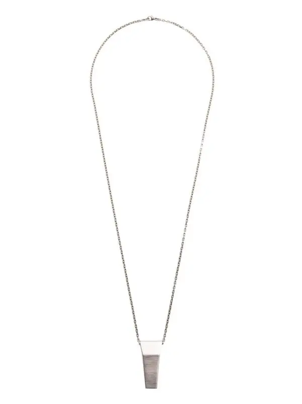 Rick Owens Logo-engraved Chain Necklace