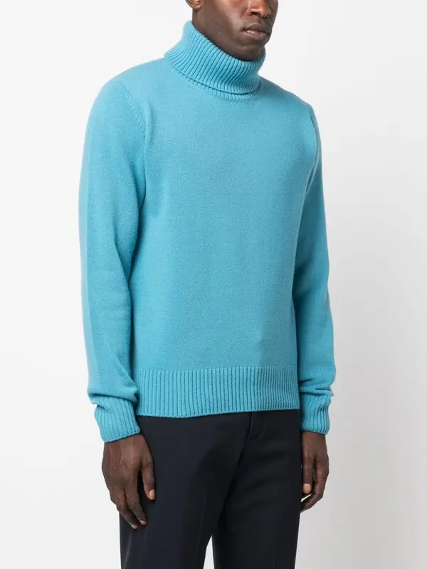 Herno Roll-neck Wool Jumper