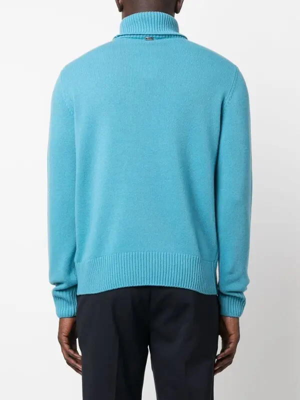 Herno Roll-neck Wool Jumper