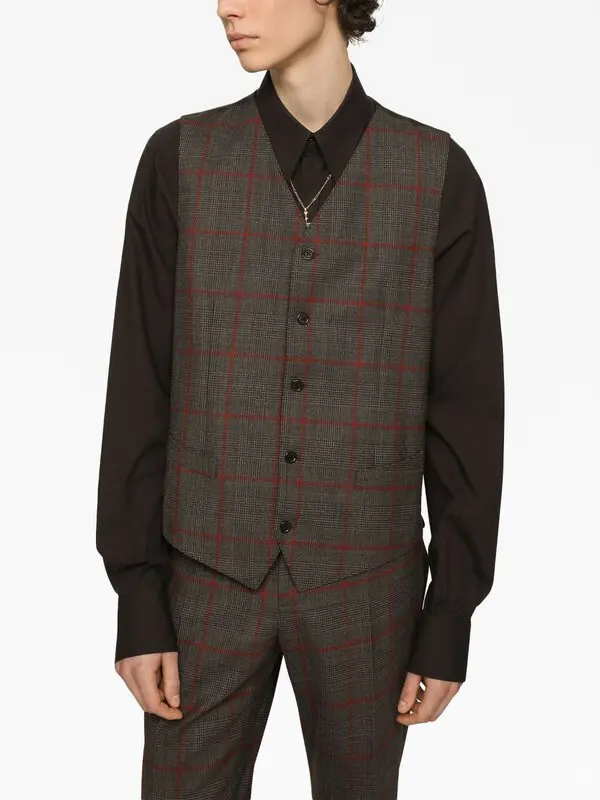 Dolce & Gabbana Double-breasted Three-piece Suit