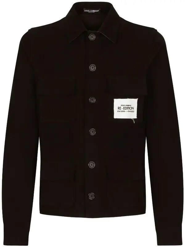 Dolce & Gabbana Button-up Stretch-cotton Shirt