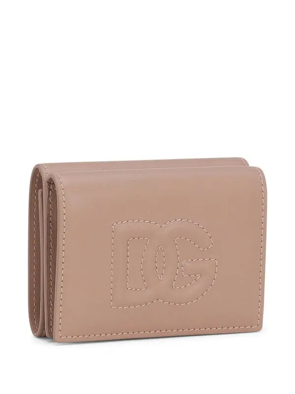 Dolce & Gabbana Dg-logo Leather Folded Wallet