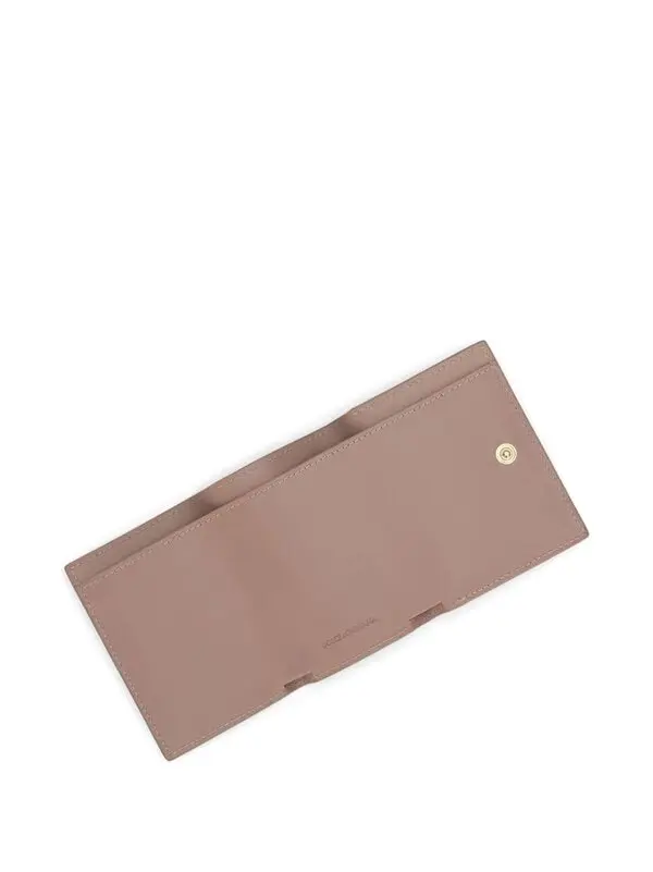 Dolce & Gabbana Dg-logo Leather Folded Wallet