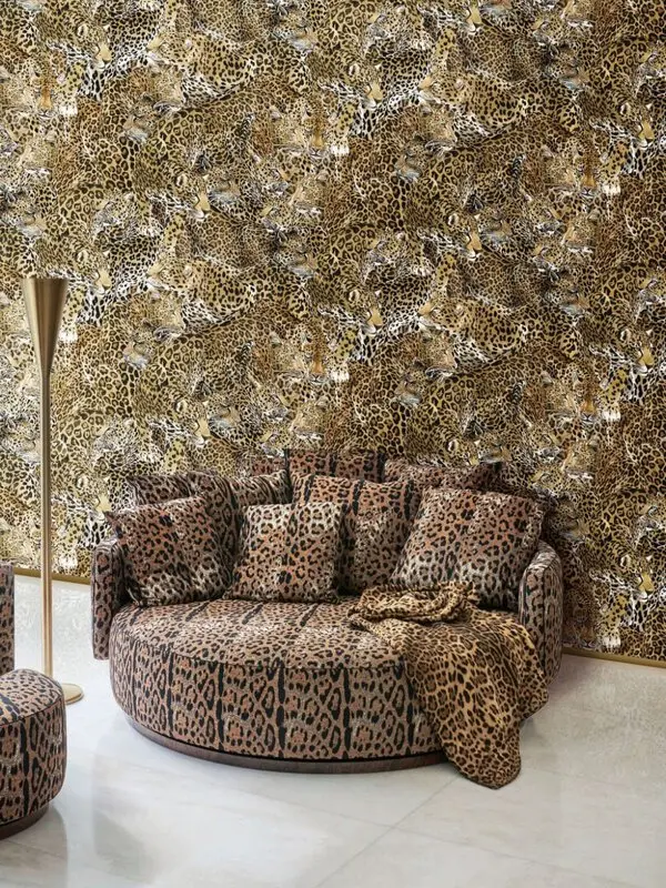 Dolce & Gabbana Leopard-print Wallpaper
