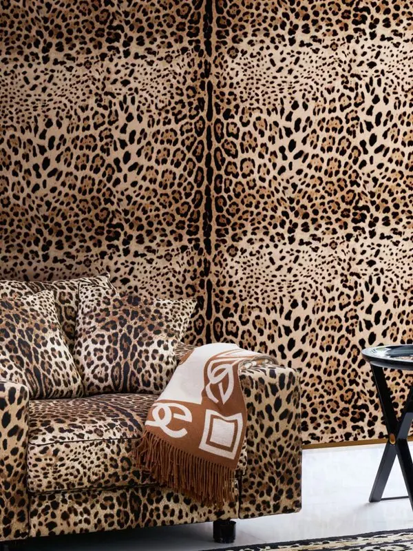 Dolce & Gabbana Leopard-print Wallpaper