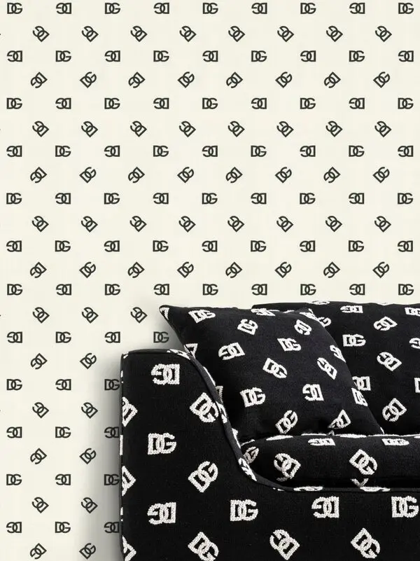 Dolce & Gabbana Monogram Logo-print Wallpaper