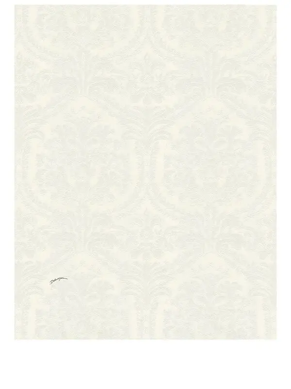 Dolce & Gabbana Baroque-print Wallpaper - White