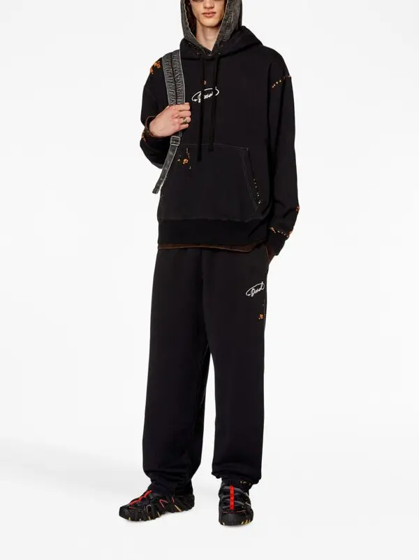 DIESEL® Cotton Logo Hoodie