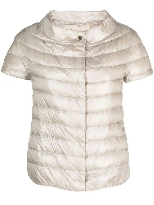 Herno Margherita Quilted Jacket - Neutrals