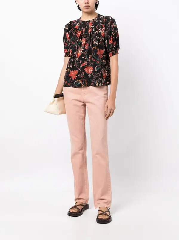 Ulla Johnson Mid-rise Straight-leg Jeans
