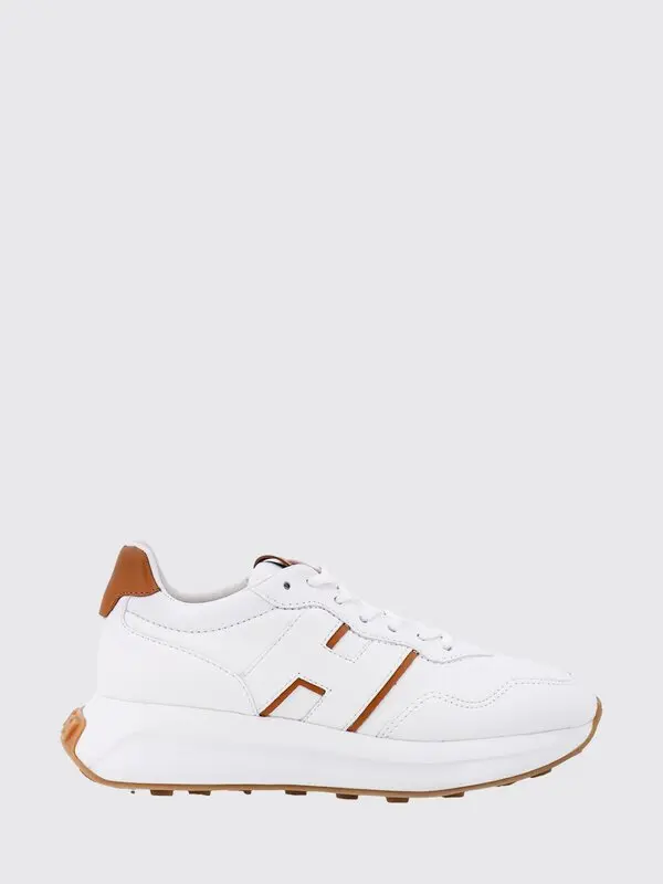 Hogan H641 Leather Low Top Sneakers - White