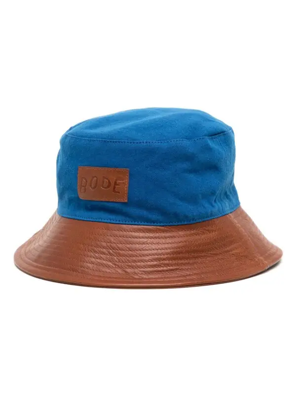 BODE Leather Bucket Hat