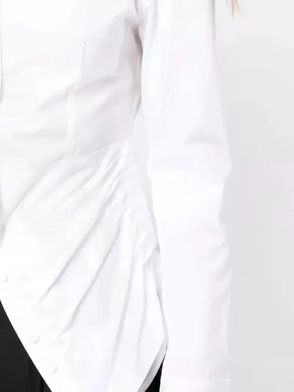 Isabel Benenato Asymmetric Shirt