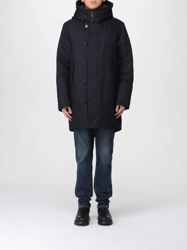 Peuterey Parka Coat - Blue