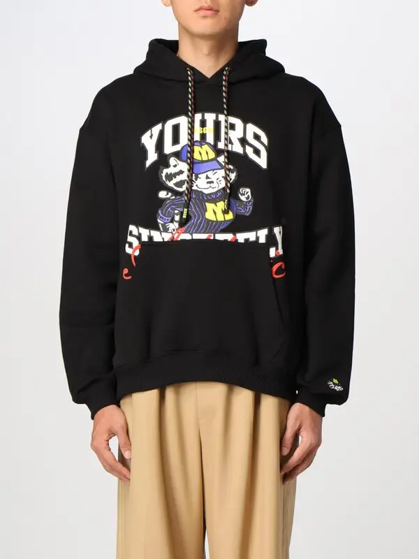 MSGM Cotton Sweatshirt With Print
