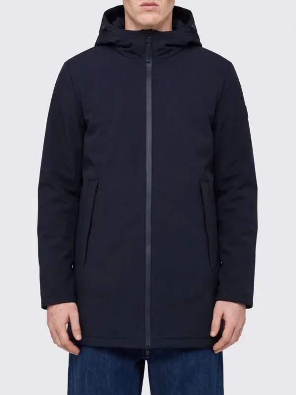 PEOPLE OF SHIBUYA Knee-length Technical Fabric Parka With Primaloft® Padding