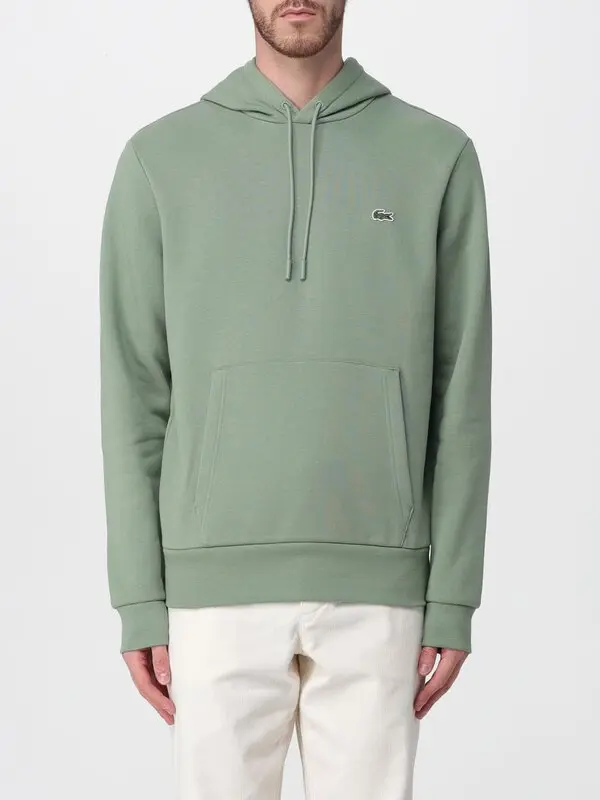 Lacoste Logo Hoodie - Sage