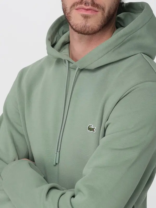 Lacoste Logo Hoodie - Sage