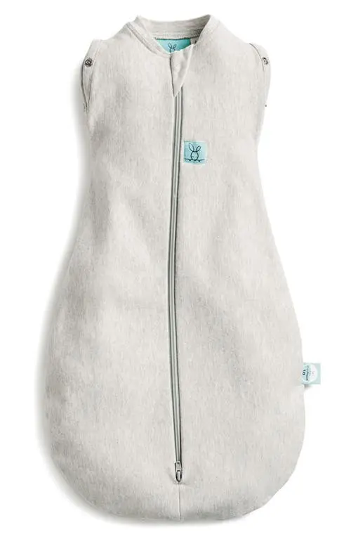 ERGOPOUCH 1.0 Tog Organic Cotton Cocoon Swaddle Sack - Gray Marle