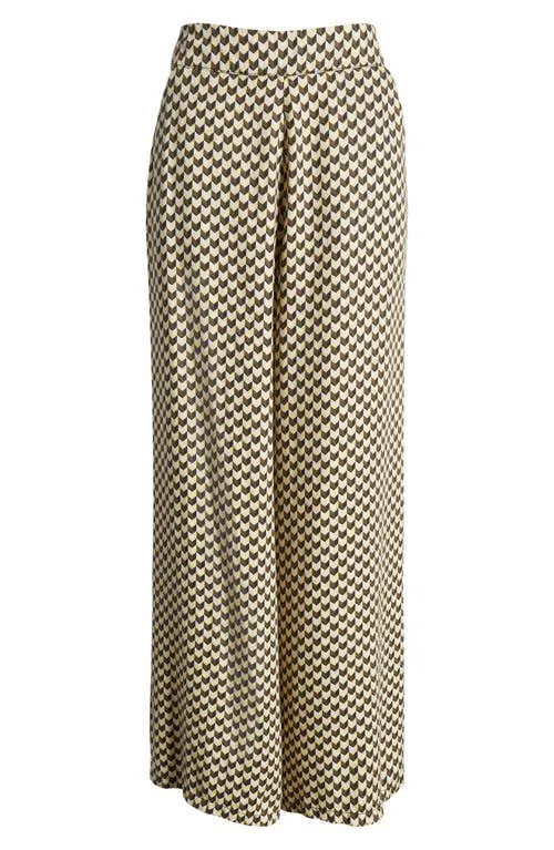 Rip Curl Isla Geo Linen Blend Wide Leg Pants