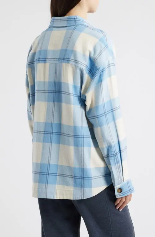 Rip Curl La Isla Plaid Flannel Button-up Shirt