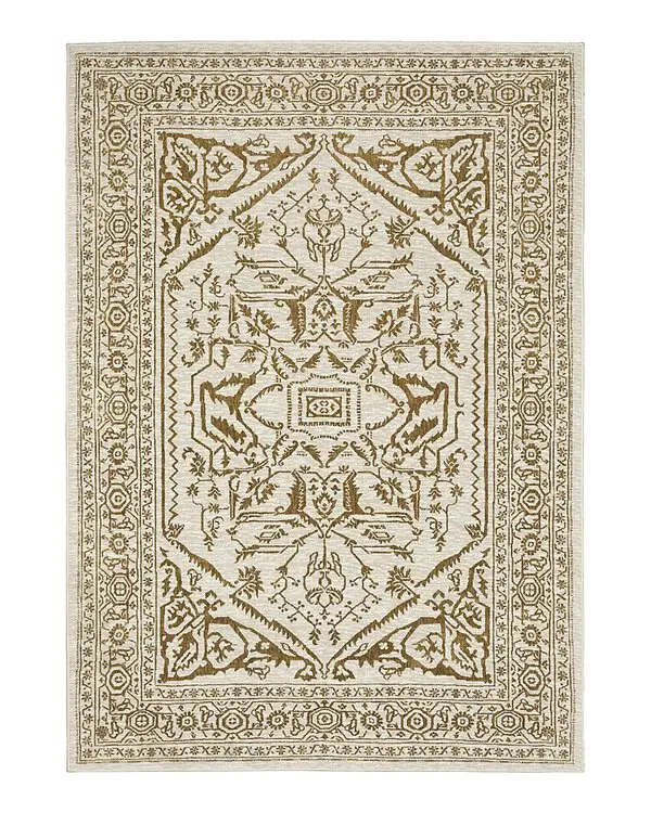 ORIENTAL WEAVERS Intrigue Int03 Area Rug, 6'7 X 9'6 - Gold
