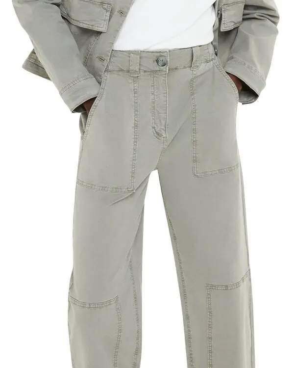 Whistles Alice Cotton Pocket Detail Trousers