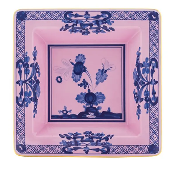 GINORI 1735 Oriente Italiano Vide Poche Oggetti Tray - Pink/blue