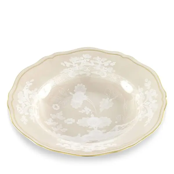 GINORI 1735 Oriente Italiano Soup Plate - Cream