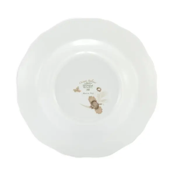 GINORI 1735 Oriente Italiano Soup Plate - Cream