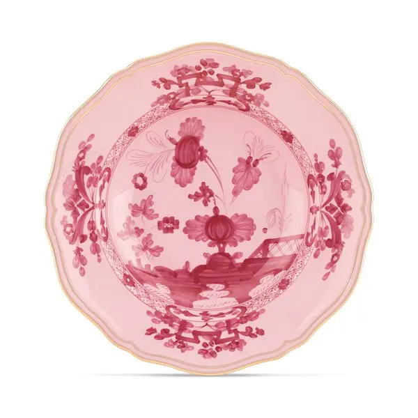 GINORI 1735 Oriente Italiano Soup Plate - Pink