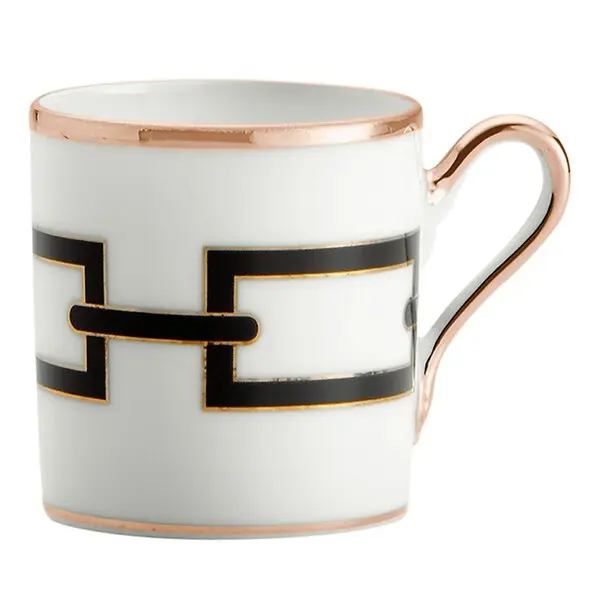 GINORI 1735 Cateno Impero Espresso Cup - Black