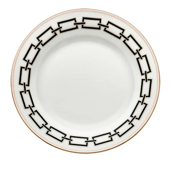 GINORI 1735 Catene Dinner Plate - Black