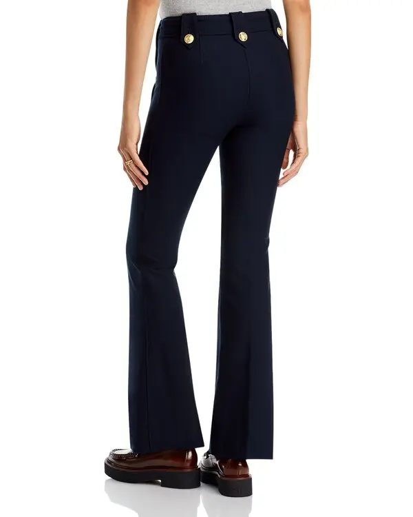 Derek Lam 10 Crosby Robertson Flare Hem Pants - Midnight