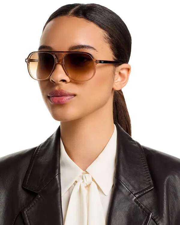 Ray-ban Brow Bar Aviator Sunglasses